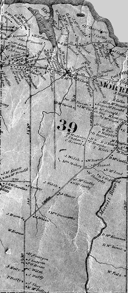 The 1863 Lake Map - View Maps by Lot Number