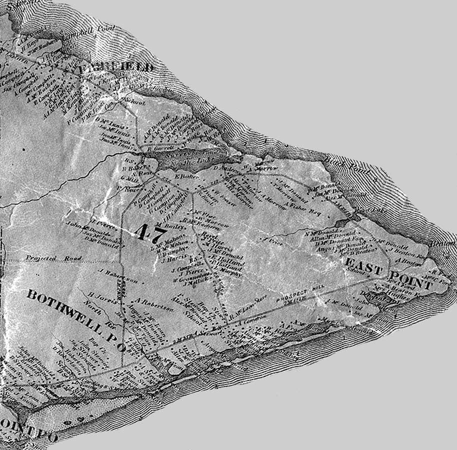 The 1863 Lake Map - View Maps by Lot Number